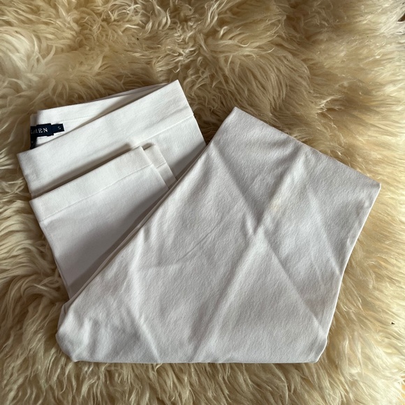 Ralph Lauren | Pants & Jumpsuits | Pure White Ralph Lauren Pants | Poshmark